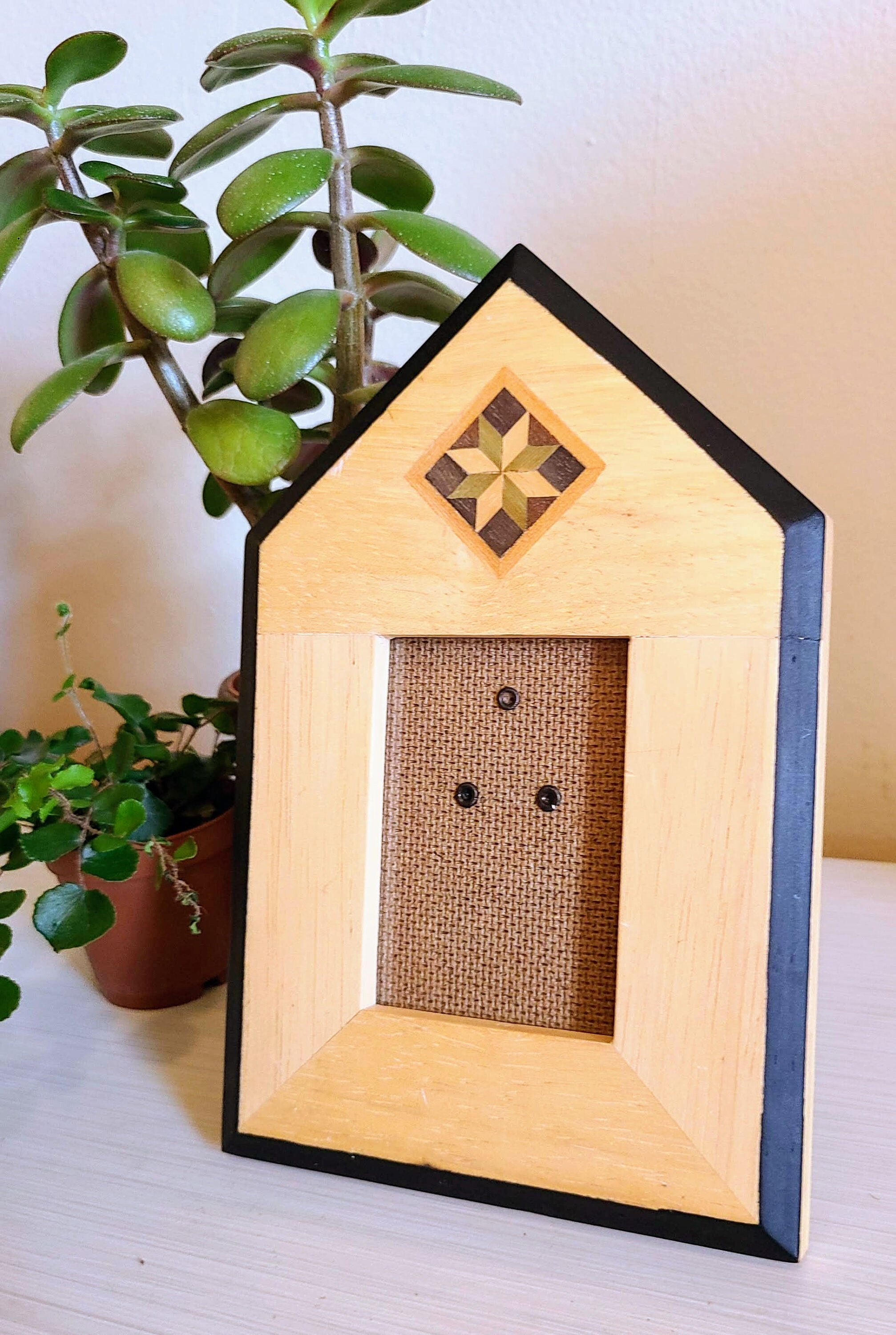 Vintage Fetco Solid Wood Inlay Frame 1995 - Etsy