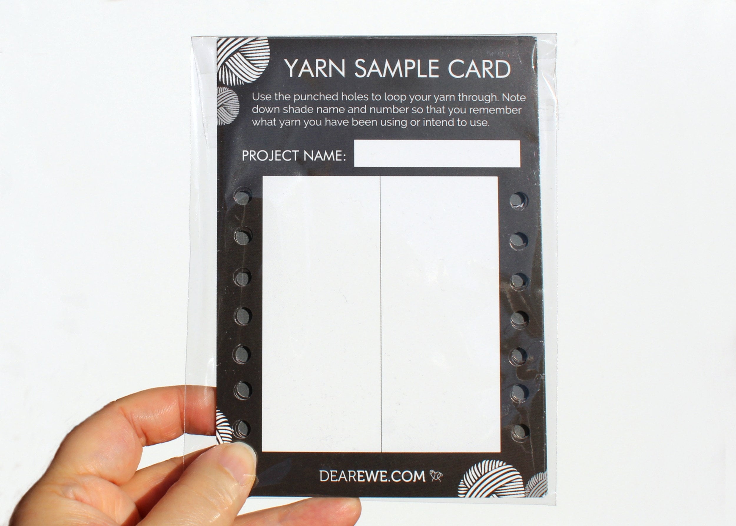 Yarn Sample Crochet / Knit Project Cards | Knitter, Knit, Knitting ...