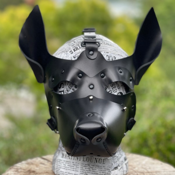 Puppy Play Mask - Etsy