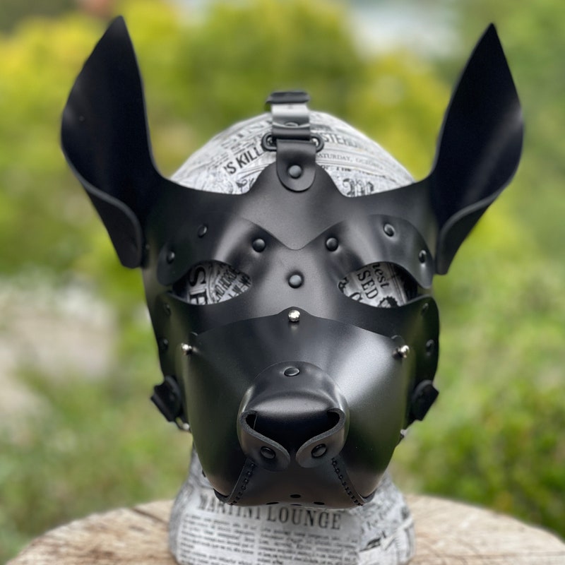 Puppy Play Mask - Etsy