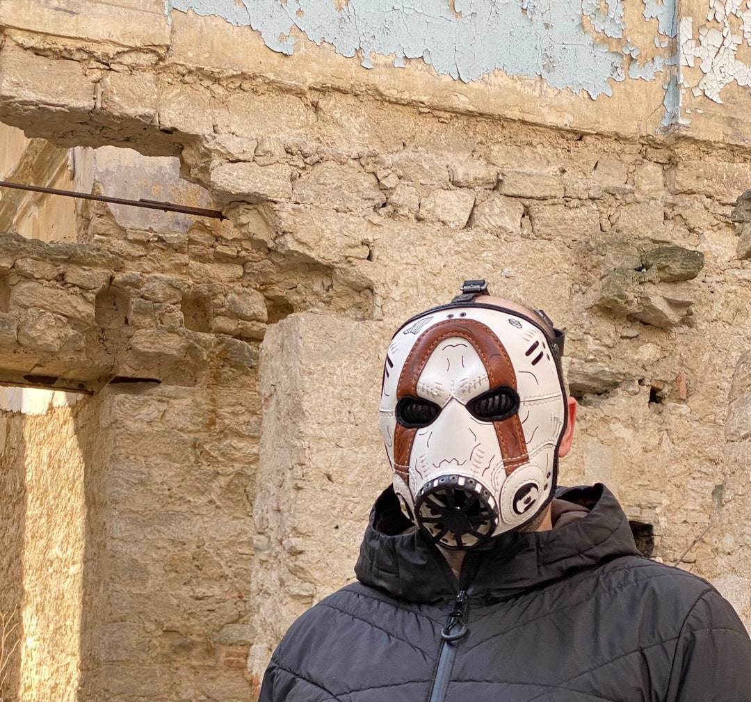 Leather Psycho Mask Borderlands Inspired - Etsy
