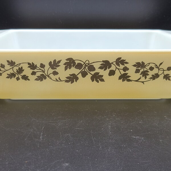 Pyrex Golden Leaf - Etsy
