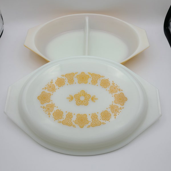 Pyrex Divided Dish - Etsy