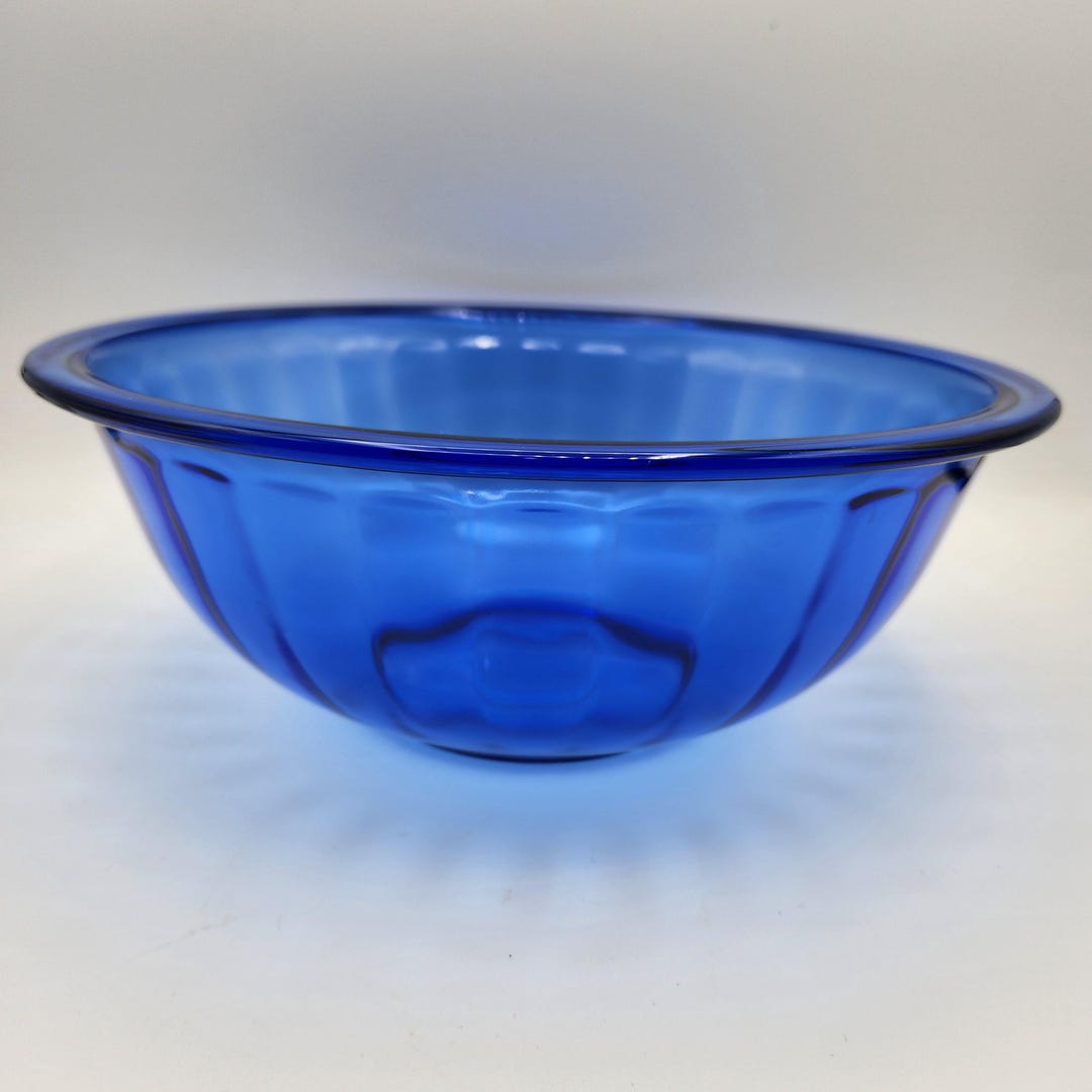 Cobalt Blue Pyrex Bowl Near Mint 325 2.5L Large Scallop - Etsy