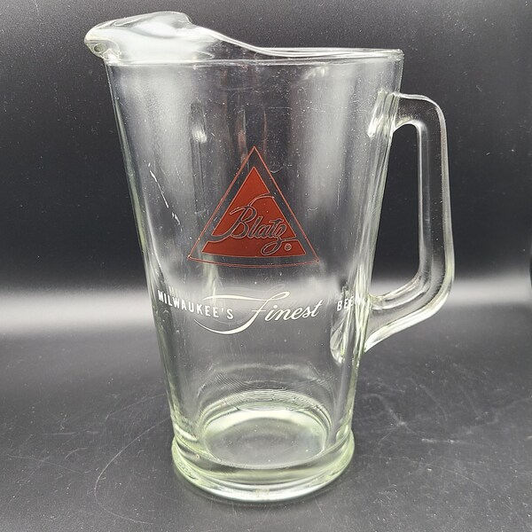 Vintage Beer Pitcher - Etsy