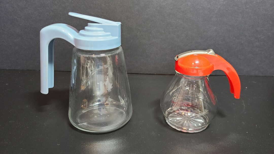 Wahl Vintage Sirup Spender Blue Gemco, roter Bund - Etsy Österreich