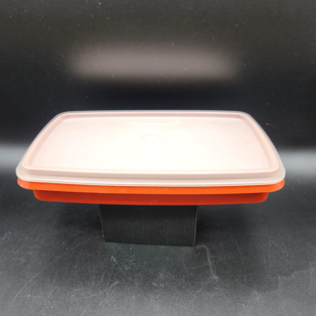 Paprika Tupperware Container 9" X 5" Deli Meat Storage - Etsy