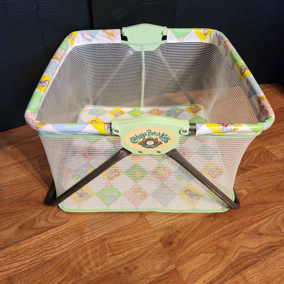 Cabbage Patch Kids Doll Play Pen 1984 Folds Flat - Etsy