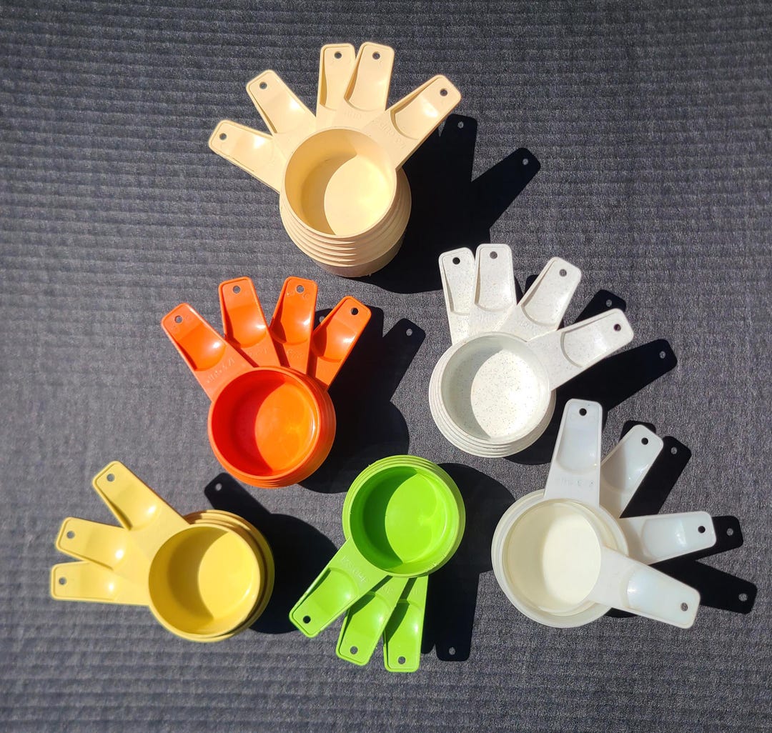 Choice Tupperware Replacement Measuring Cups Various Colors and Sizes ...