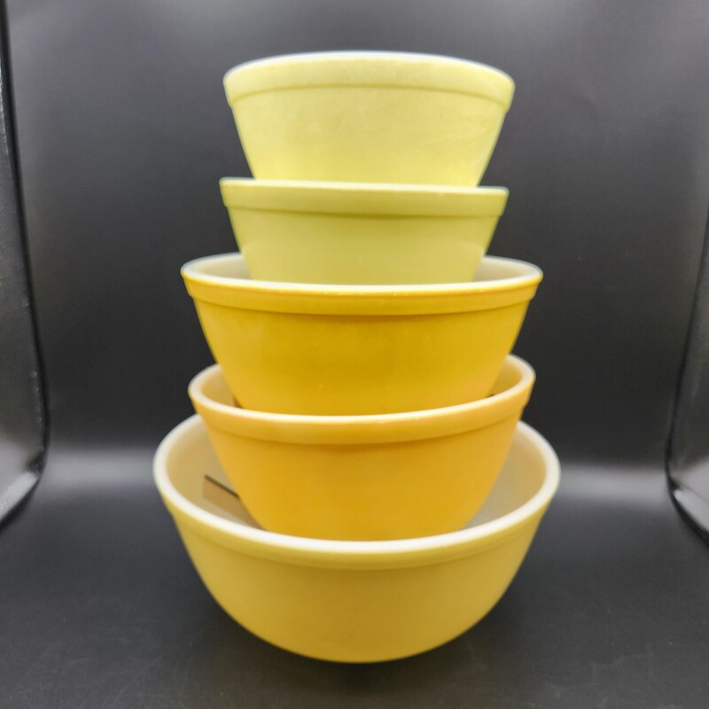 Gold Mixing Bowls - Etsy