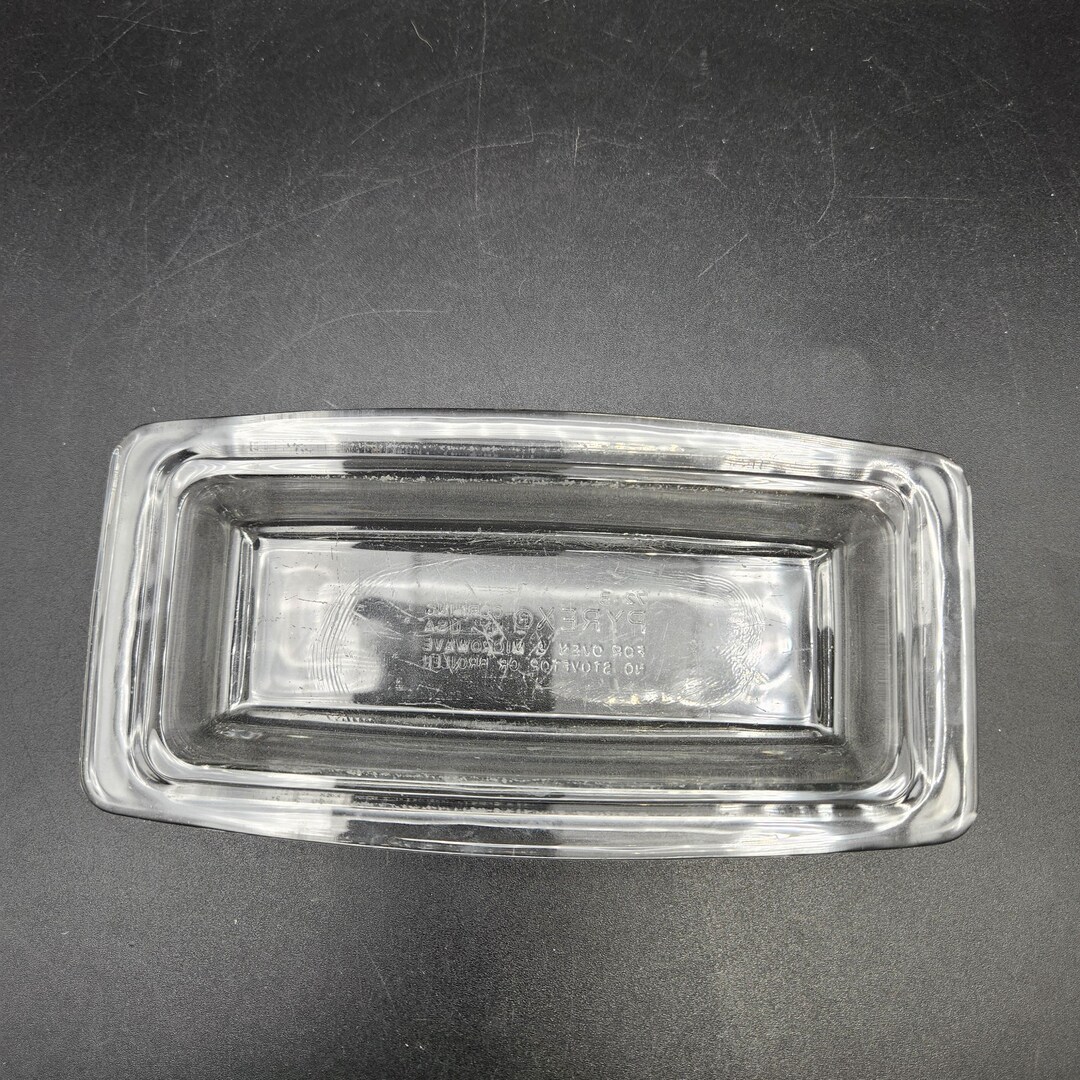 Clear Pyrex Butter Dish Bottom Replacement - Etsy