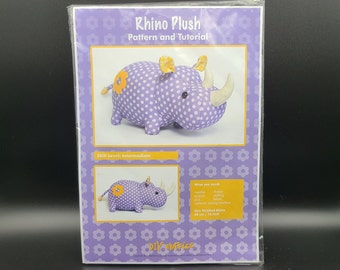 Rhino Plush Pattern - Etsy