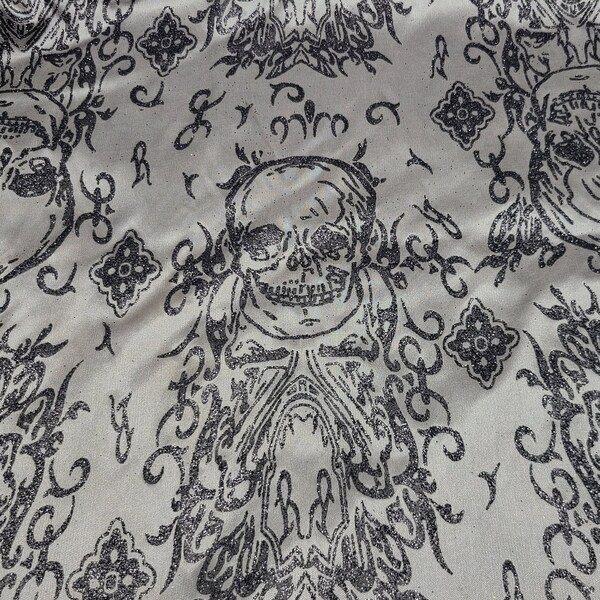 Skull Damask - Etsy UK