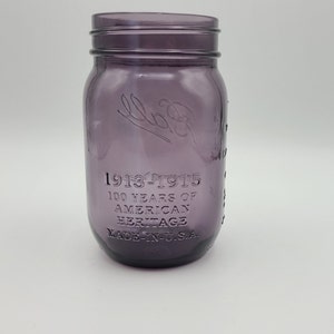 Purple Ball Mason Jar 1913-1915 Anniversary Heritage Pint - Etsy