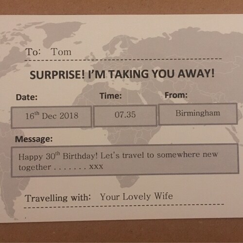 Surprise Holiday Reveal Card/ Guess What You're Going to - Etsy