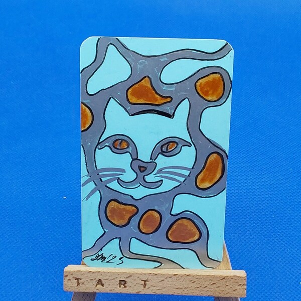 Aceo Cat - Etsy