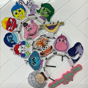 Inside Out Disgust, Joy, Sadness, Anger, Bing Bong & Fear Inspired ...