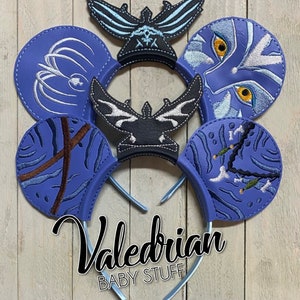 Avatar Inspired Mouse Ears Headband Accessories Costume Dress up ...