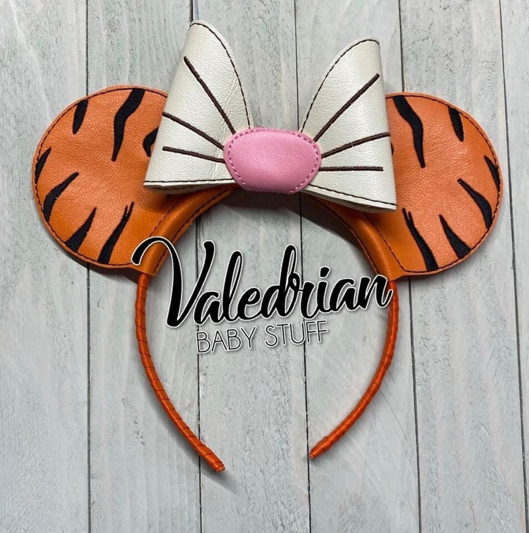Winnie the Pooh Tigger Inspired Mouse Ears Headband Accessories Costume ...