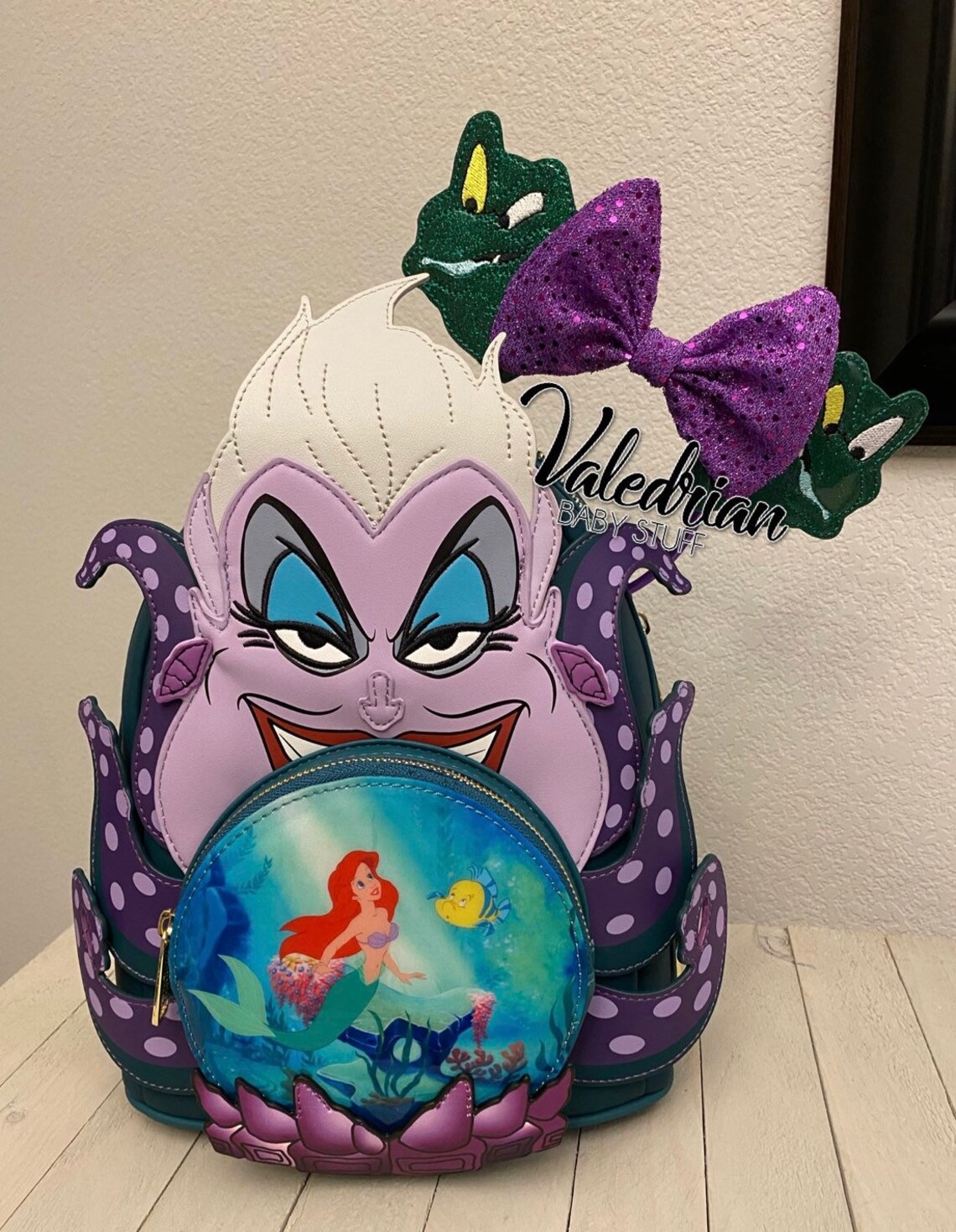 Little Mermaid Flotsam Jetsam Snakes Evil Eels Villain - Etsy
