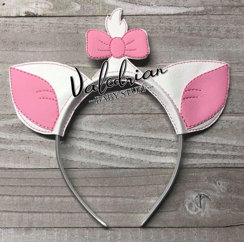 Aristocats Marie Inspired Mouse Ears Headband Accessories - Etsy