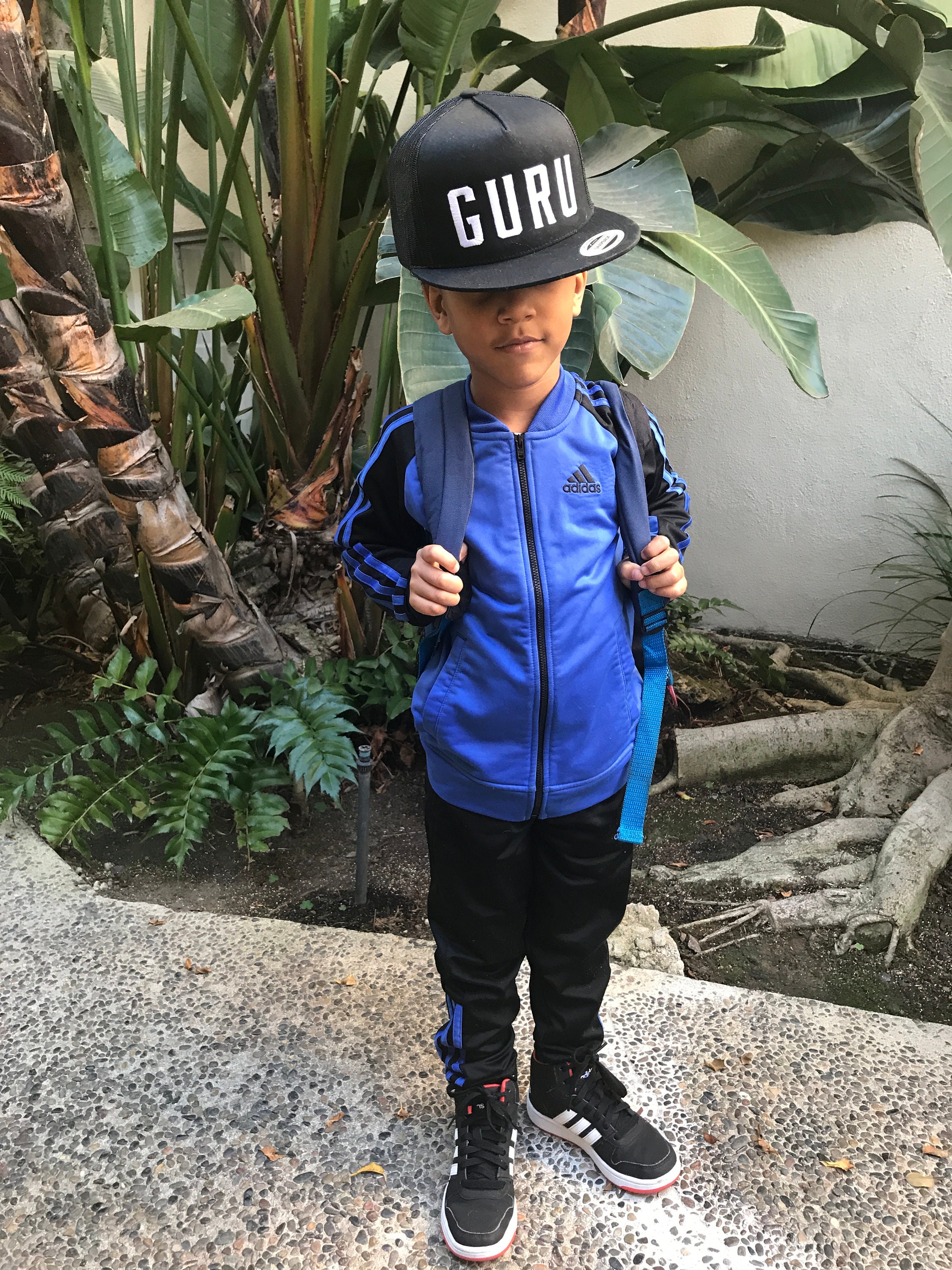 GURU Trucker Hat Trendy Kundalini Turban 5 Panel Yoga Hat High Profile ...