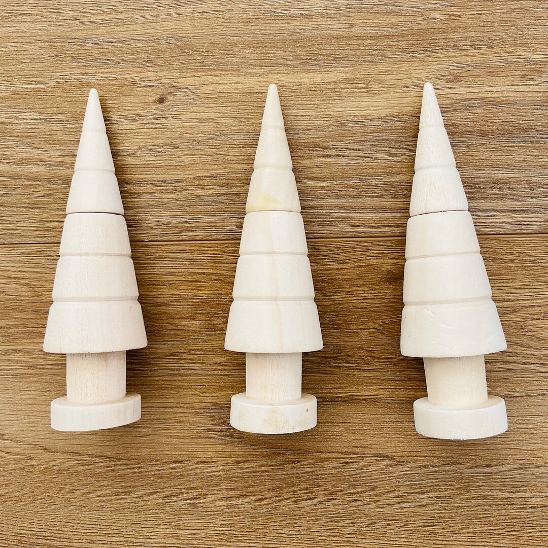Wooden Christmas Tree, Wooden Cone Tree, 3D Tree, Scandi Tree, Wooden ...