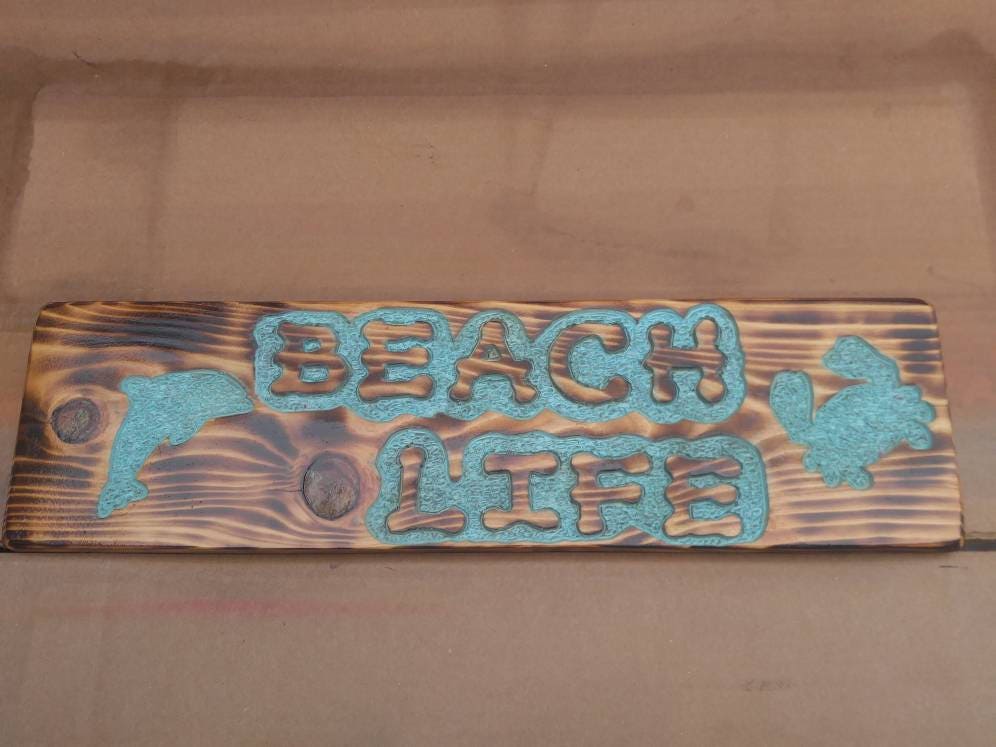 Hand routed wooden signs made to order - Etsy Italia