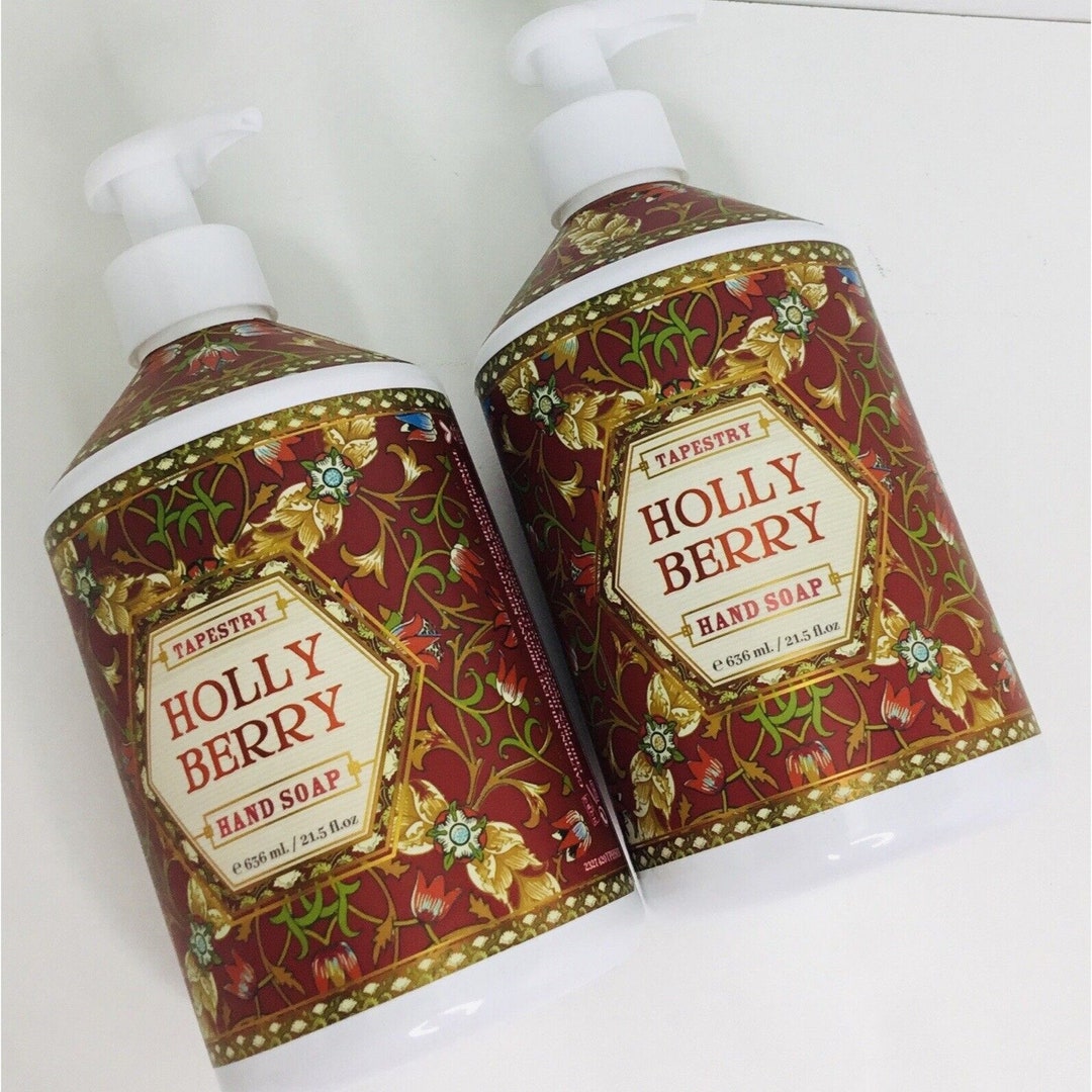 2 Holly Berries Hydrating Hand Soap Home & Body 21.5 Fl New - Etsy