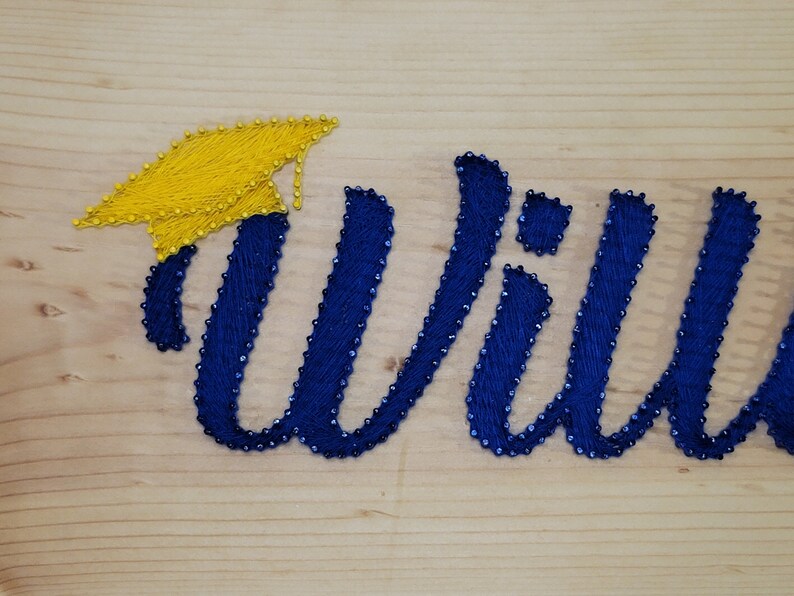 Graduation String Art Sign Photo Holder Personalized Gifts - Etsy