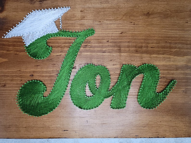 Graduation String Art Sign Photo Holder Personalized Gifts - Etsy