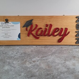 Graduation String Art Sign | Photo Holder | Personalized Gifts - Etsy