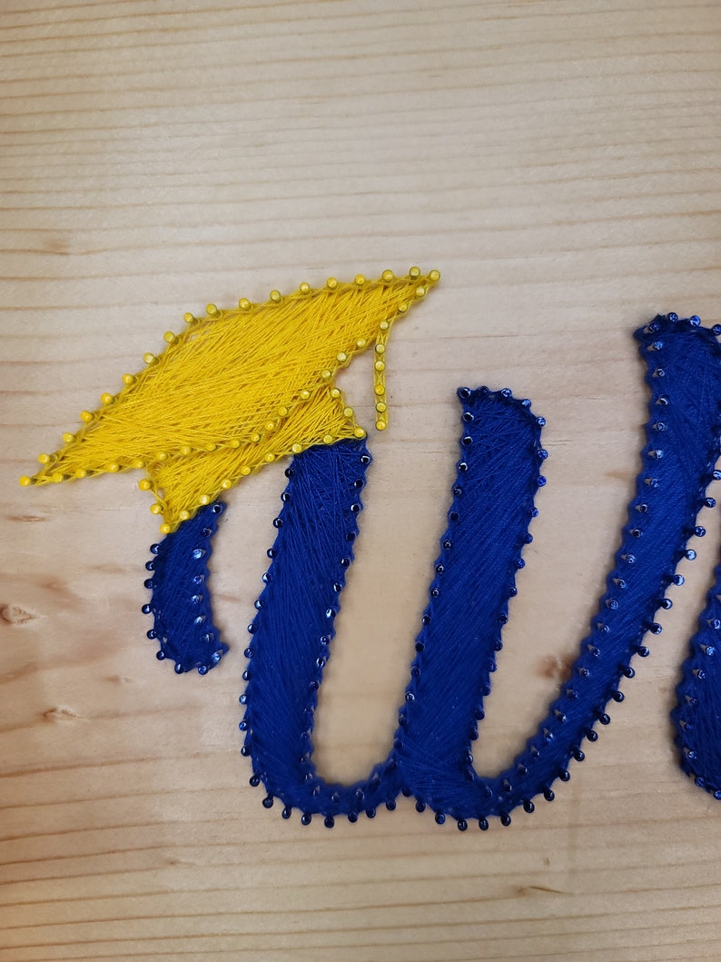 Graduation String Art Sign Photo Holder Personalized Gifts - Etsy