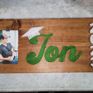 Graduation String Art Sign | Photo Holder | Personalized Gifts - Etsy