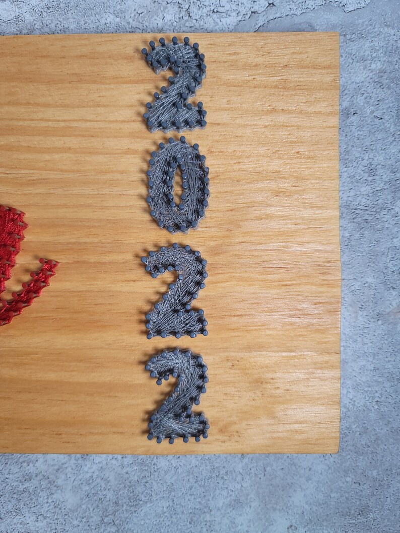 Graduation String Art Sign Photo Holder Personalized Gifts - Etsy