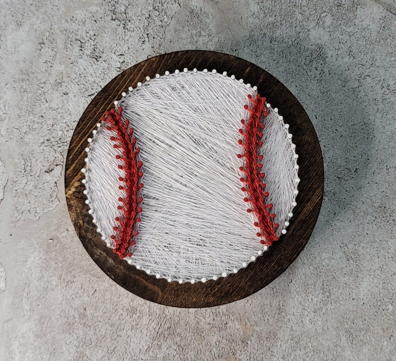 Baseball String Art Sign Sports Team Softball - Etsy