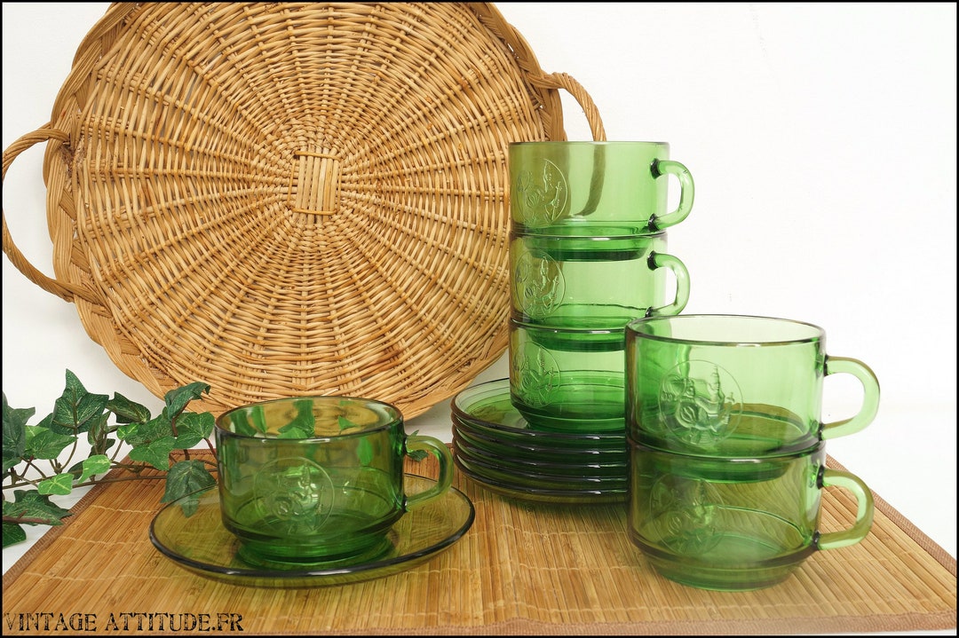 6 kopjes en onder kopjes VERECO "De goede haakbus" - Etsy Nederland