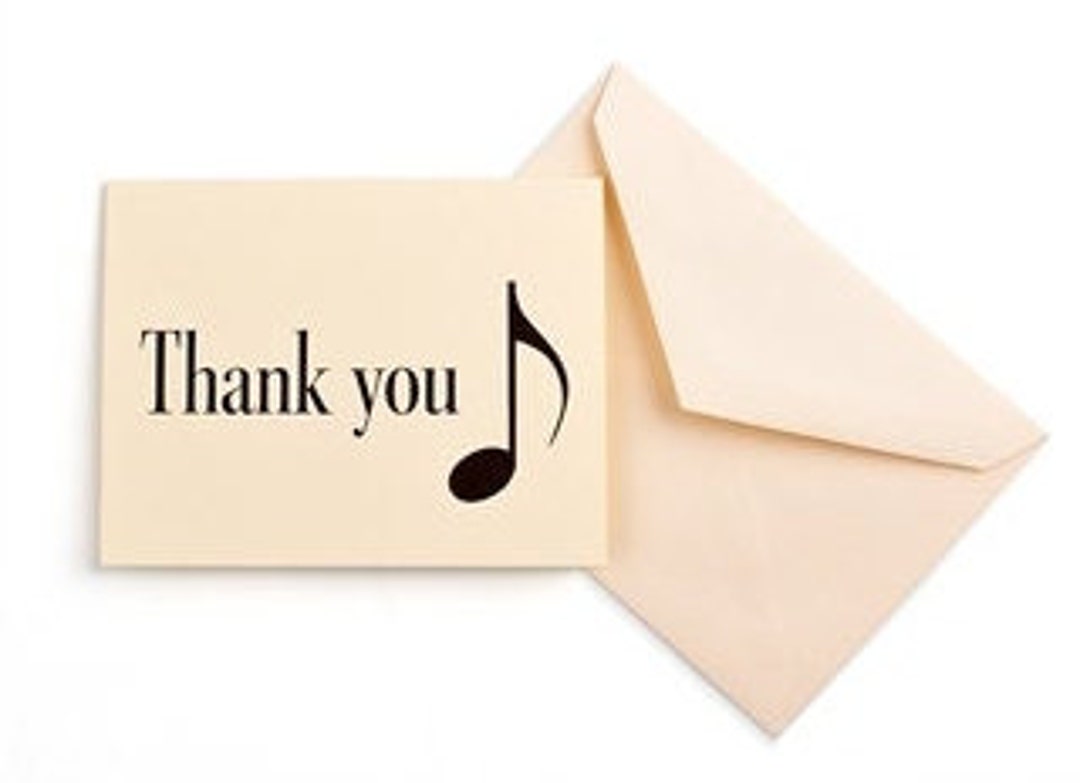 Thank You Note - Boxed Notecards - Set of 10 - Etsy