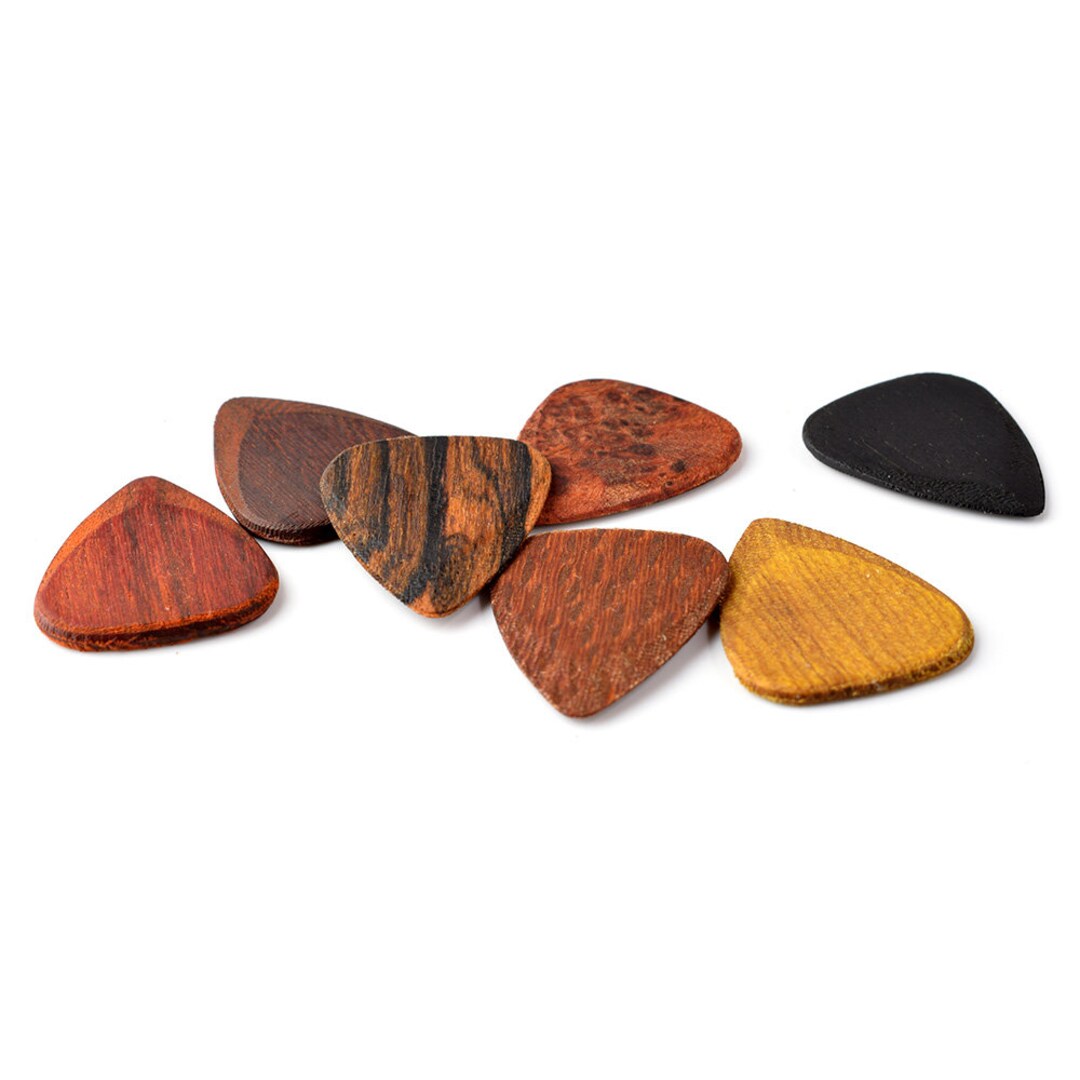 Exotic Wood Guitar Picks - Etsy