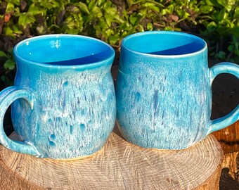 Turquoise Pottery | Etsy UK