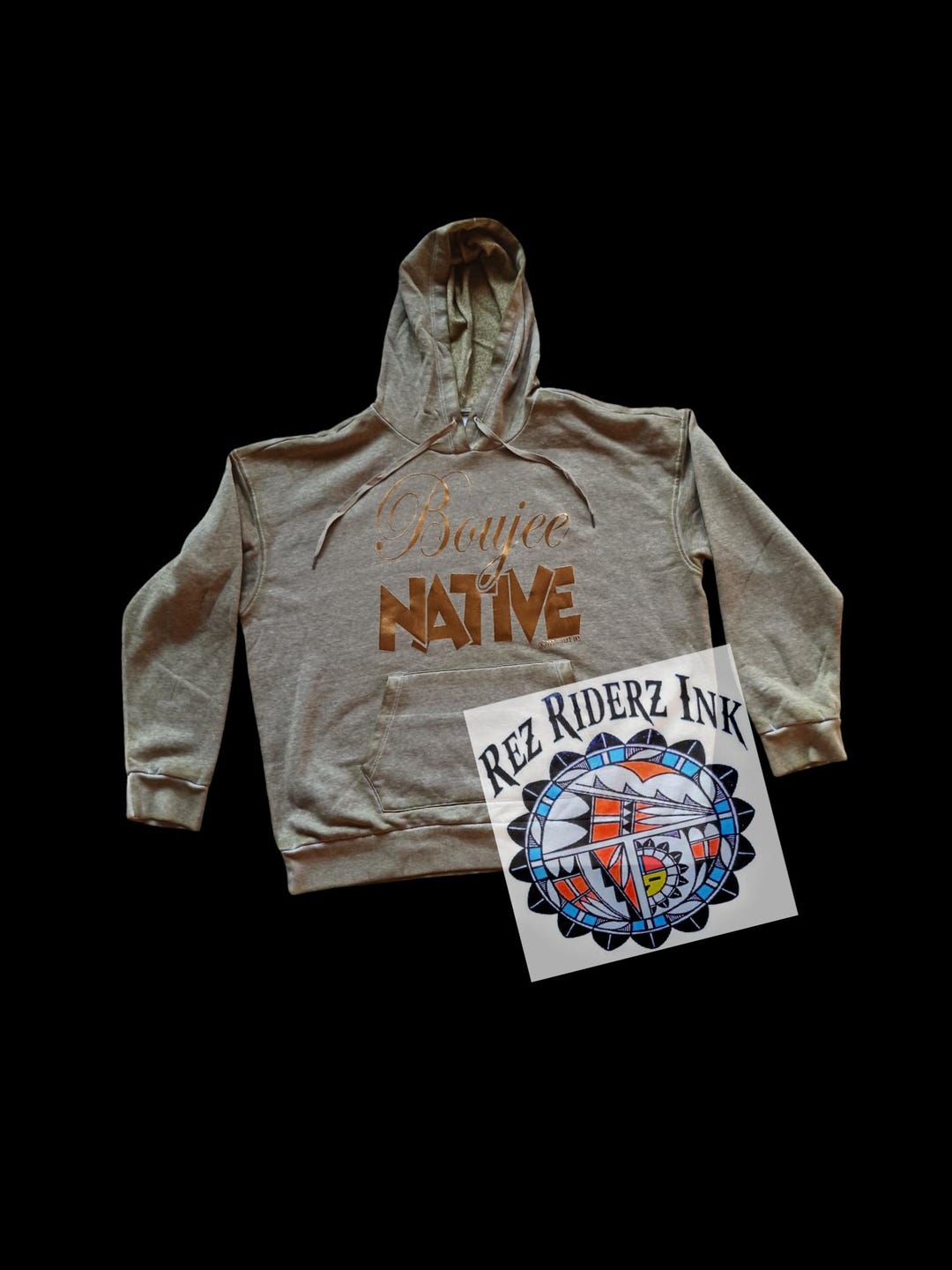 Boujee Native Soft Hoodie, Olive - Etsy