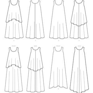 Mccall's M7776 Misses' Dresses Sewing Pattern - Size XS-S-M or L-xl-xxl ...