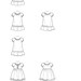 Simplicity 9126 Toddlers' Dresses and Hat Hat in Three - Etsy