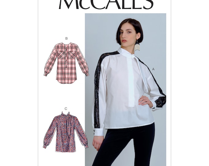 Simplicity 8417 Misses' Pullover Tops With Sleeve and Fabric Variations ...