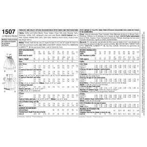 Simplicity 1507 Toddlers’/child's Dresses Sewing Pattern - Size 1/2-1-2 ...