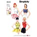 Simplicity 8645 - Misses' 1950's Vintage Tops Sewing Pattern - Size 4-6 ...