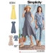 Simplicity 8384 Misses' Dress With Length Variations and Top Sewing ...