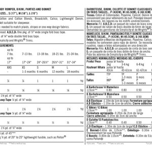 Simplicity 1600 Sewing Pattern Vintage Baby Romper, Bikini, Panties ...