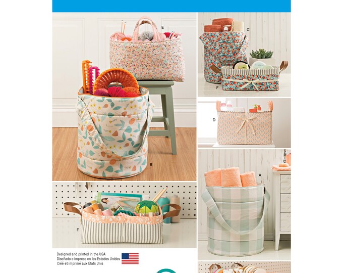 Simplicity 8107 Organizers Sewing Pattern - Etsy