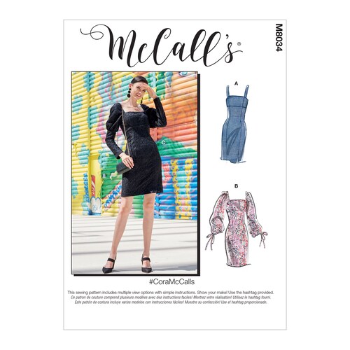 Misses' Dresses Mccall's Sewing Pattern M7970 | Etsy